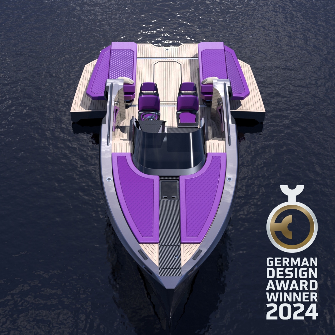 German Design Award WINNER 2024 | NERO Yachts - Electric Carbonfiber Yachts